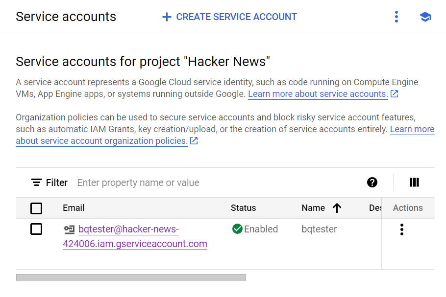 Guide: Using Google BigQuery with Databox